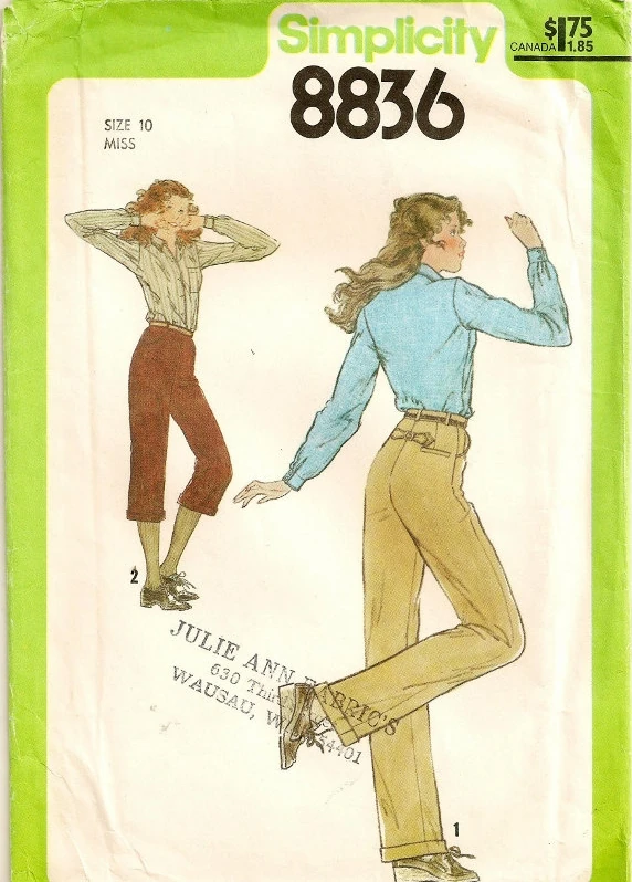 Simplicity 8836 A | Vintage Sewing Patterns | Fandom
