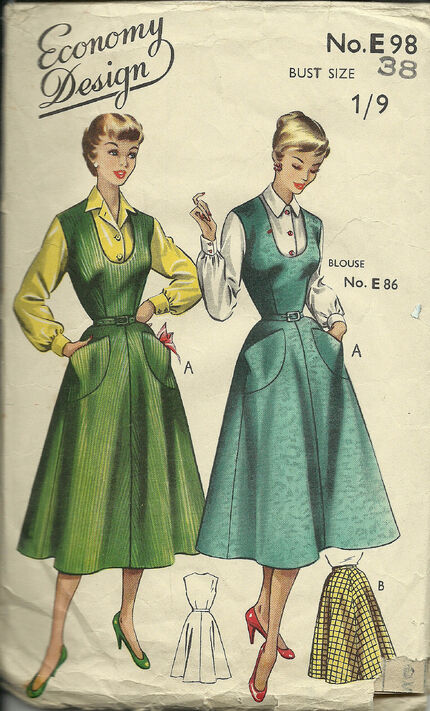 Economy Design E98 | Vintage Sewing Patterns | Fandom