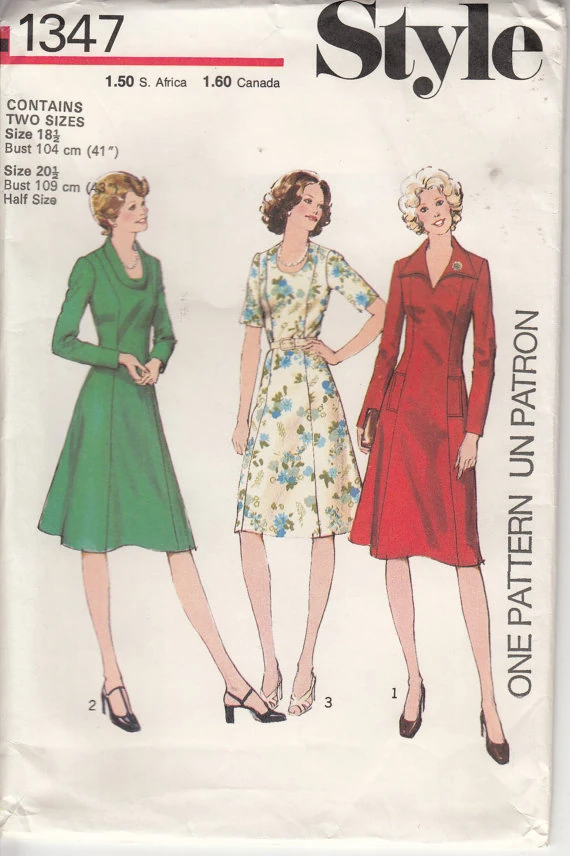 Style 1347 | Vintage Sewing Patterns | Fandom