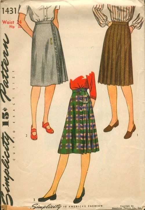 Simplicity 1431 | Vintage Sewing Patterns | Fandom