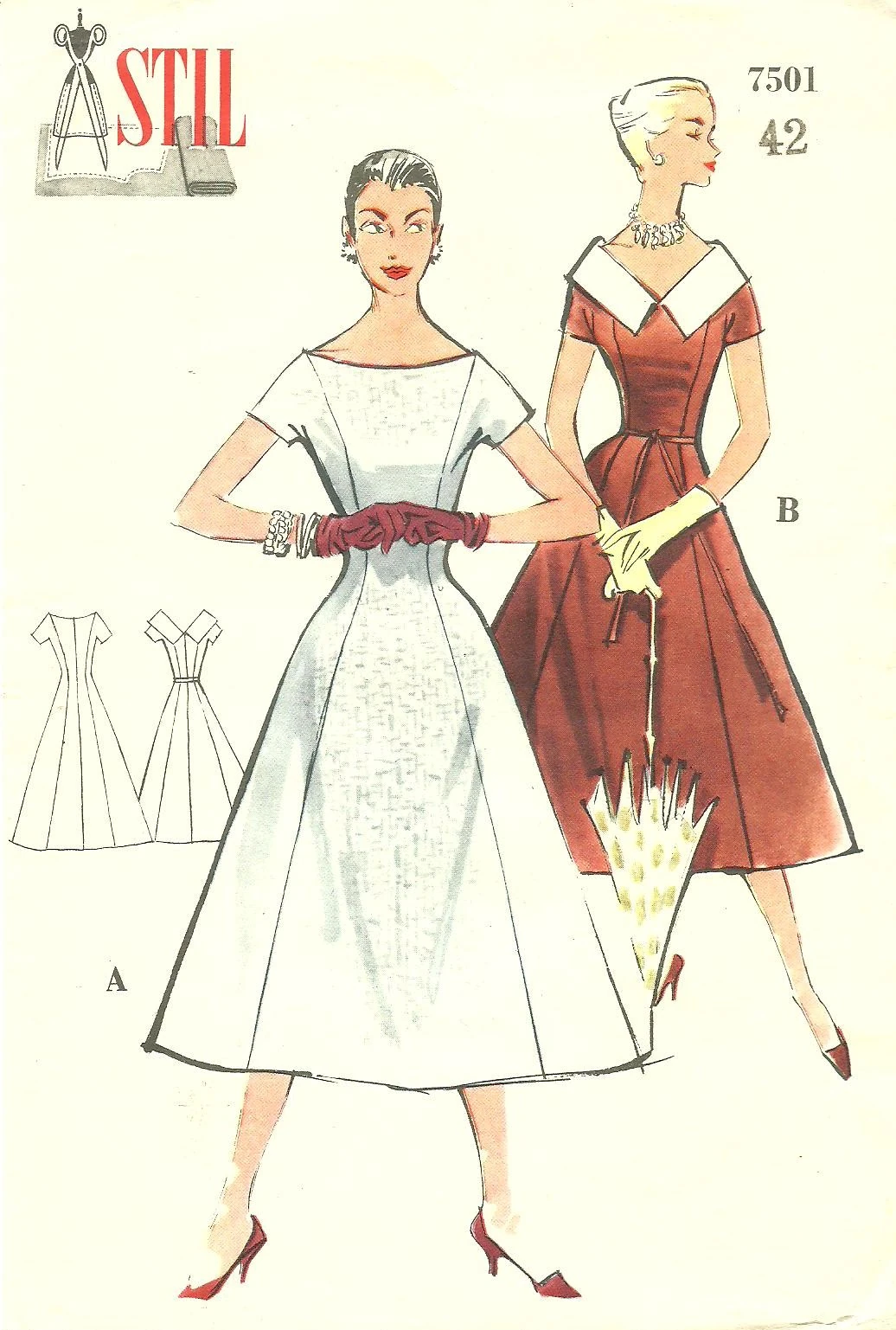 Stil 7501 | Vintage Sewing Patterns | Fandom