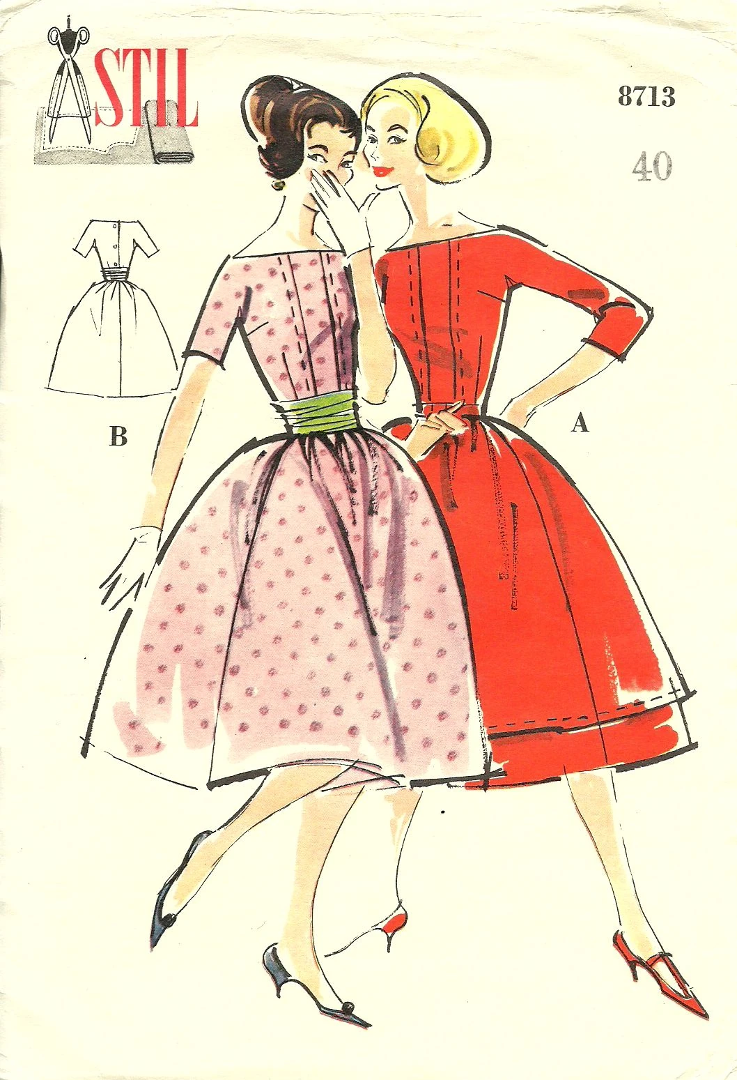 Stil 8713 | Vintage Sewing Patterns | Fandom