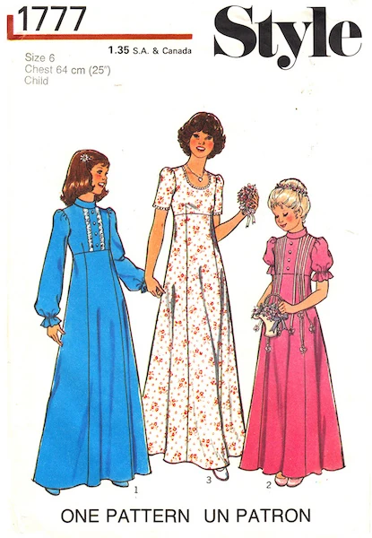 Style 1777 | Vintage Sewing Patterns | Fandom