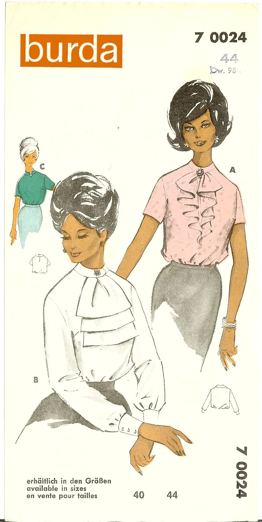 Burda 70024 | Vintage Sewing Patterns | Fandom