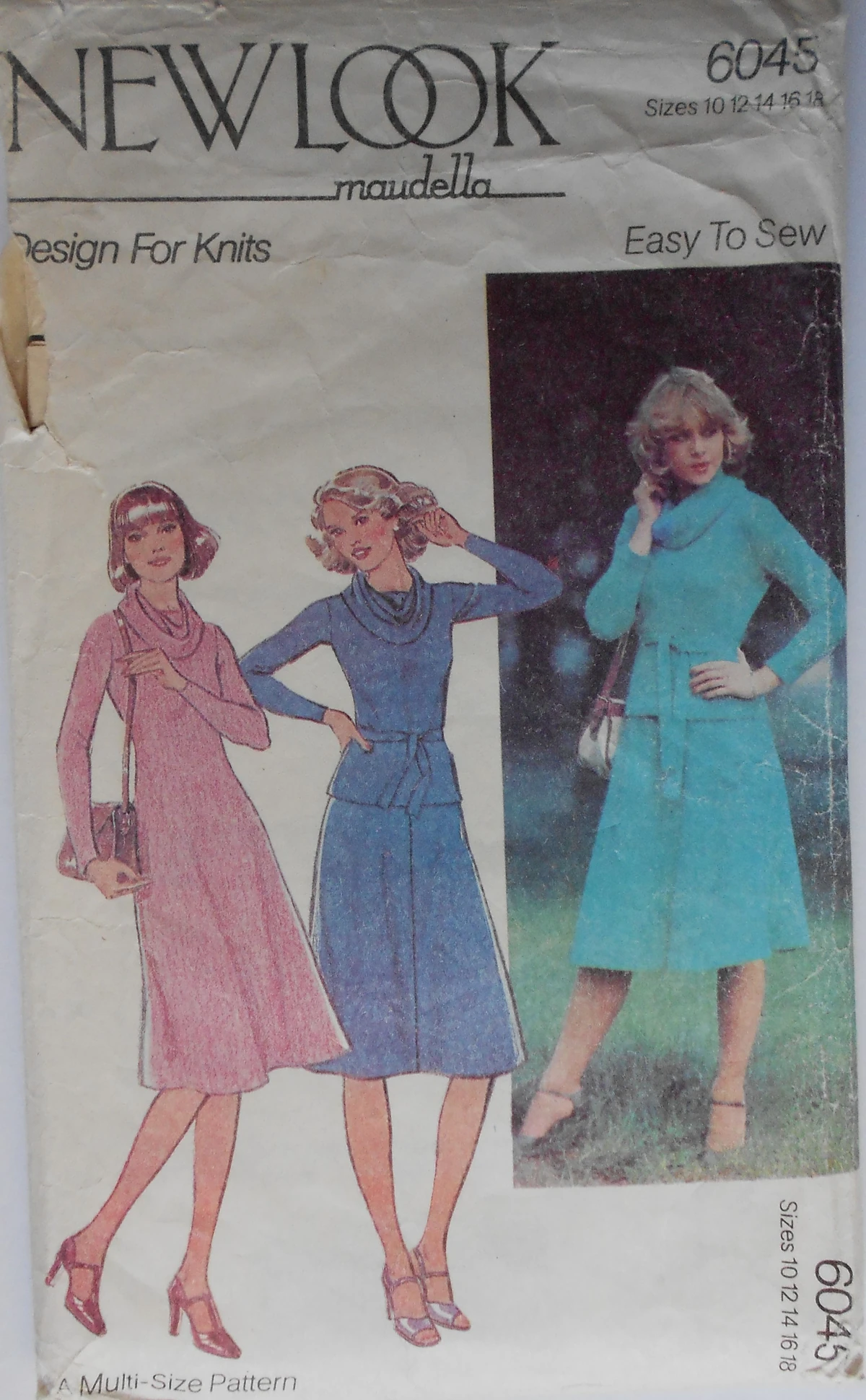 New Look 6045 | Vintage Sewing Patterns | Fandom