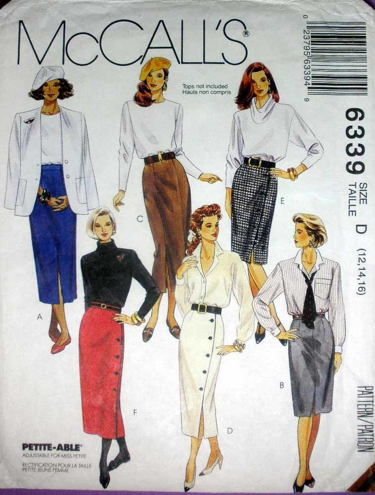 McCall's 6339 A | Vintage Sewing Patterns | Fandom