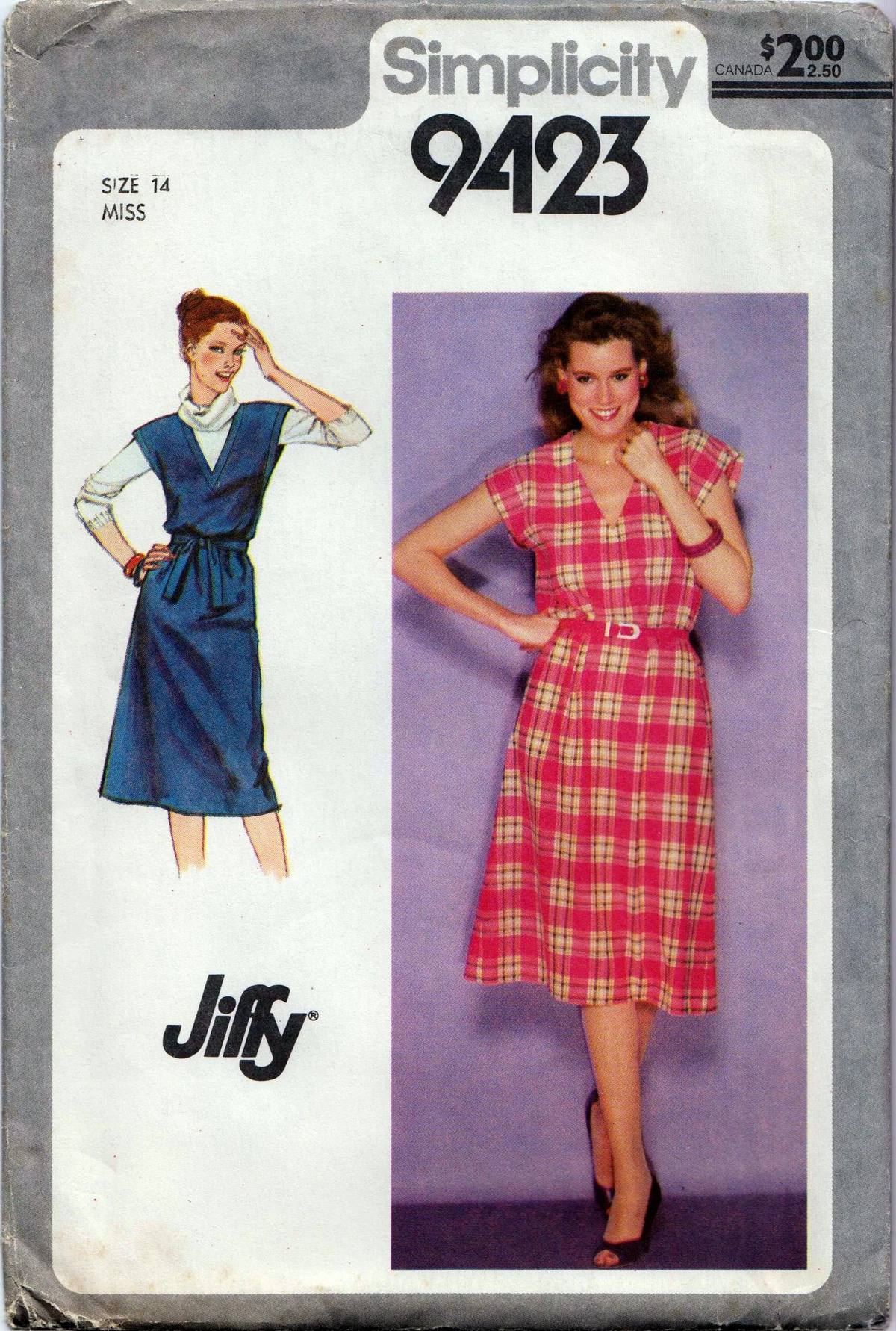 Simplicity 9423 A | Vintage Sewing Patterns | Fandom