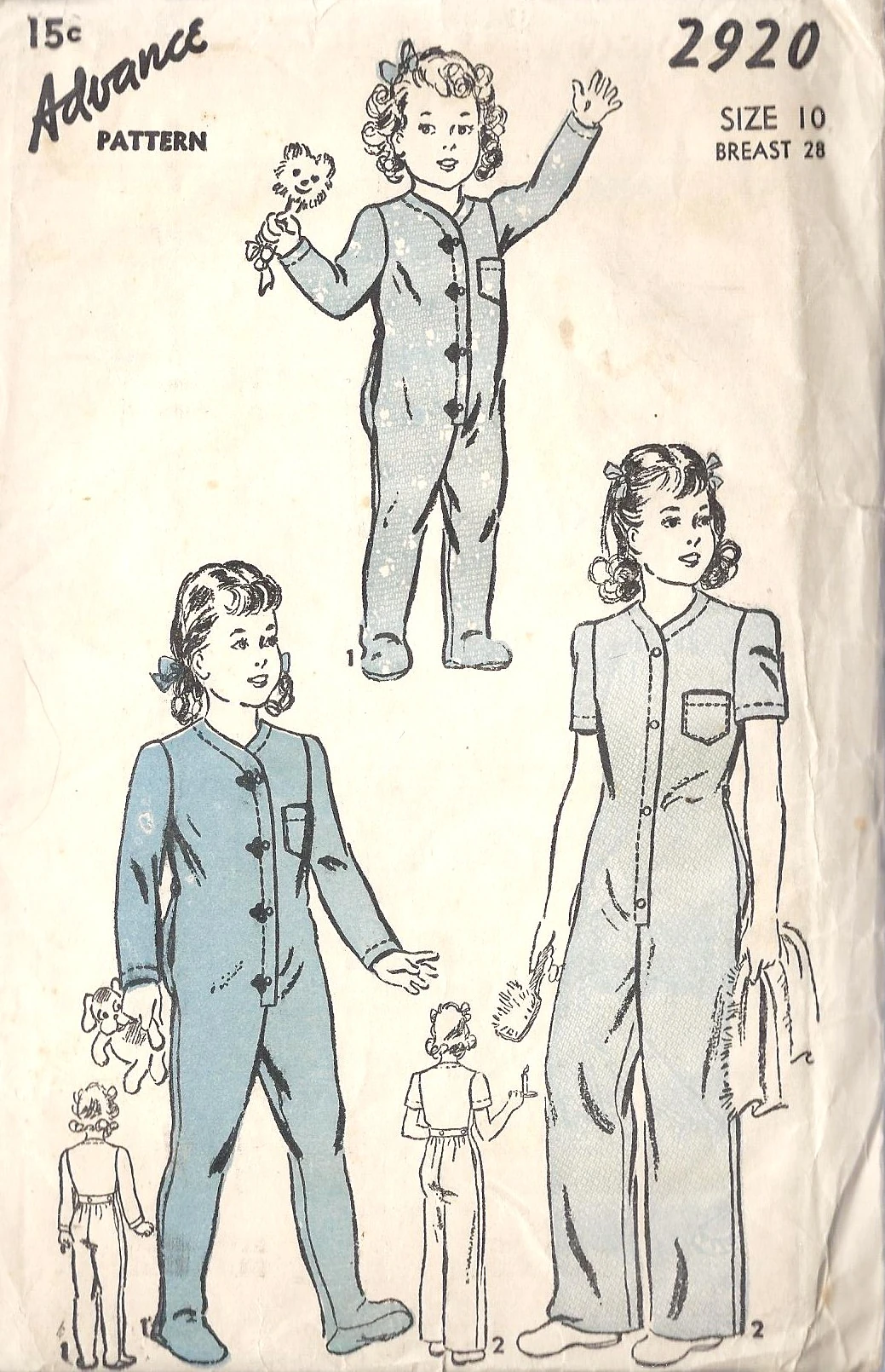 Advance 2920 | Vintage Sewing Patterns | Fandom