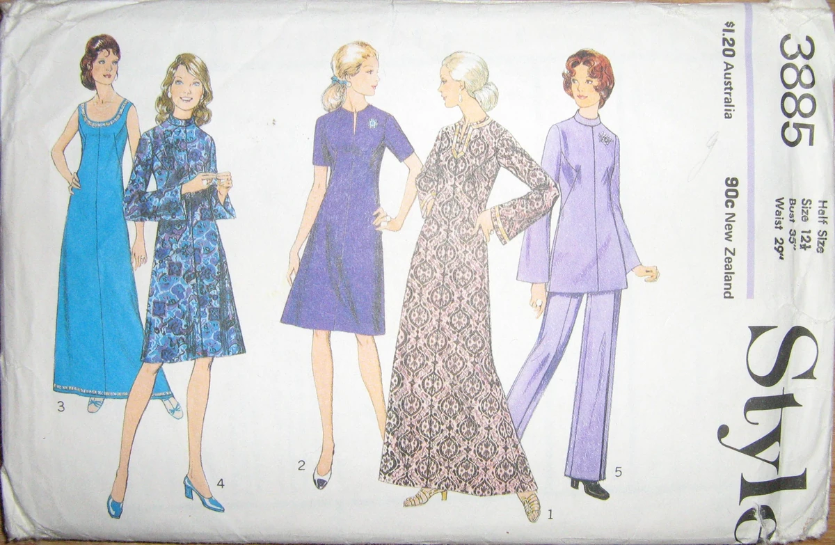 Style 3885 | Vintage Sewing Patterns | Fandom