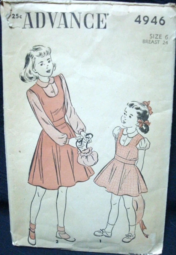 Advance 4946 | Vintage Sewing Patterns | Fandom