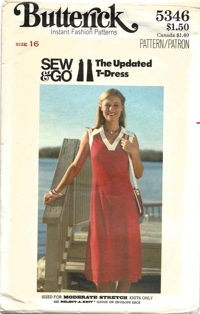 Butterick 5346 A | Vintage Sewing Patterns | Fandom