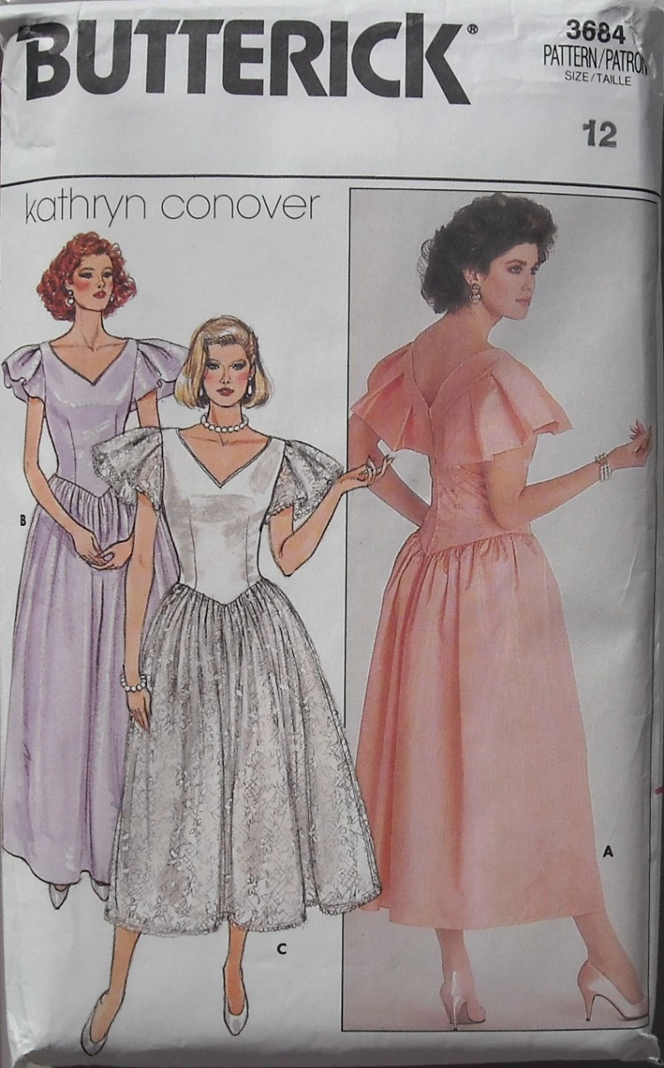Butterick 3684 B | Vintage Sewing Patterns | Fandom