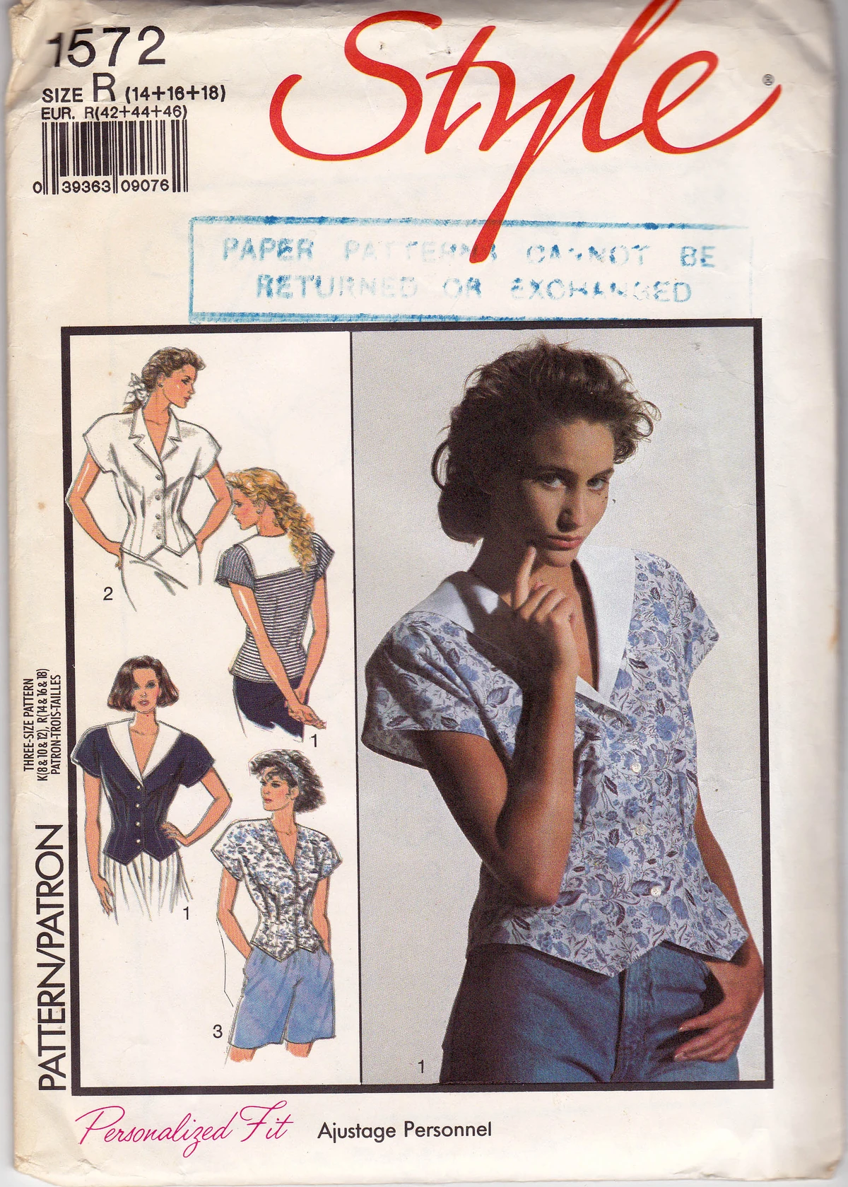 Style 1572 | Vintage Sewing Patterns | Fandom