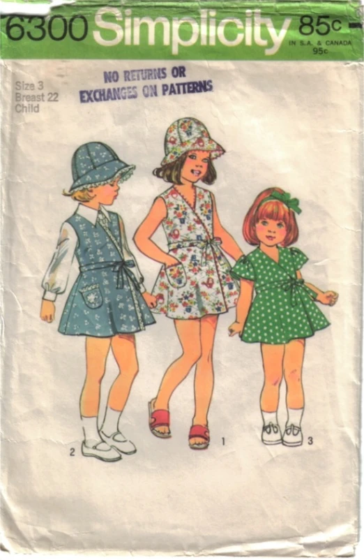 Simplicity 6300 | Vintage Sewing Patterns | Fandom