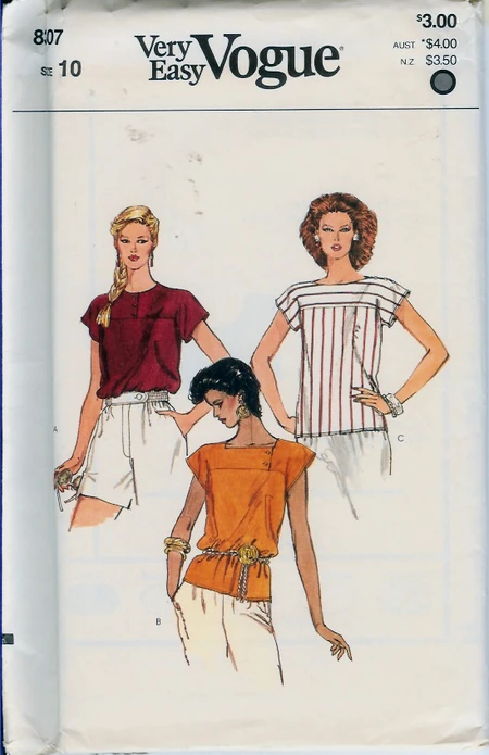 Vogue 8307 | Vintage Sewing Patterns | Fandom