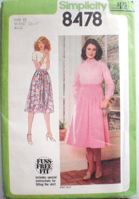 Simplicity 8478 B | Vintage Sewing Patterns | Fandom