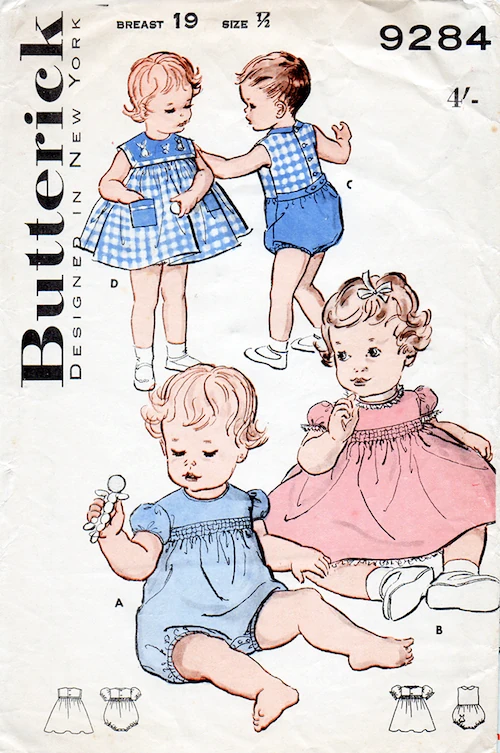 Butterick 9284 | Vintage Sewing Patterns | Fandom