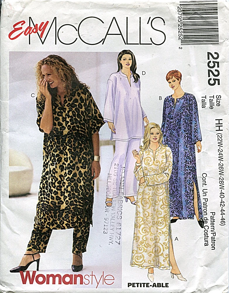 McCall's 2525 B | Vintage Sewing Patterns | Fandom