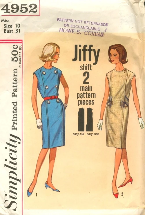 Simplicity 4952 | Vintage Sewing Patterns | Fandom