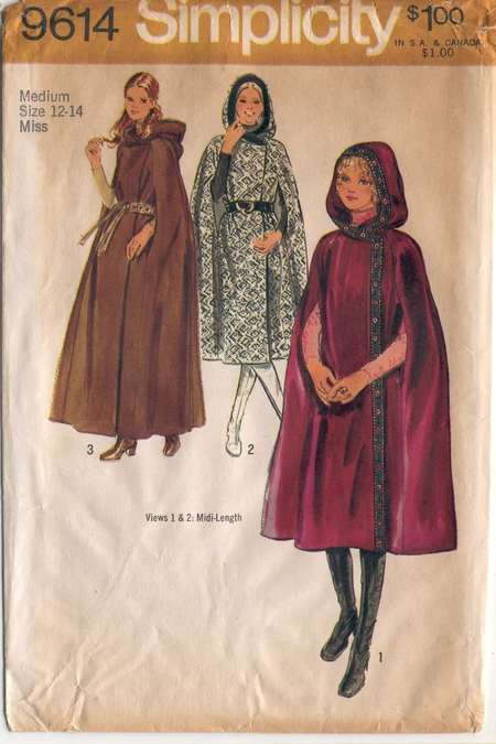 Simplicity 9614 | Vintage Sewing Patterns | Fandom