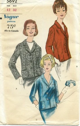 Vogue 5692 | Vintage Sewing Patterns | Fandom