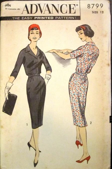 Advance 8799 | Vintage Sewing Patterns | Fandom