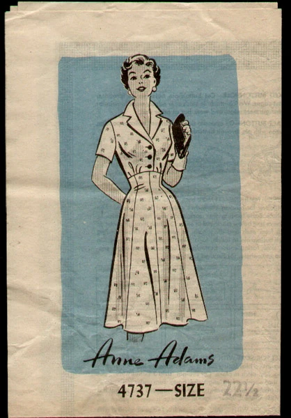 Anne Adams 4737 | Vintage Sewing Patterns | Fandom
