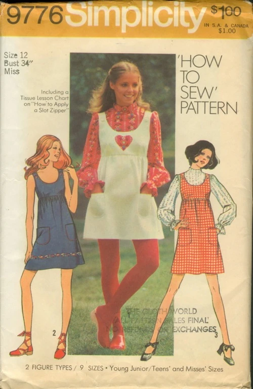 Simplicity 9776 | Vintage Sewing Patterns | Fandom