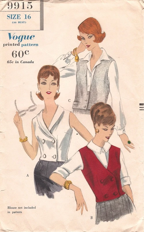 Vogue 9915 | Vintage Sewing Patterns | Fandom