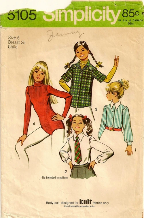 Simplicity 5105 A | Vintage Sewing Patterns | Fandom