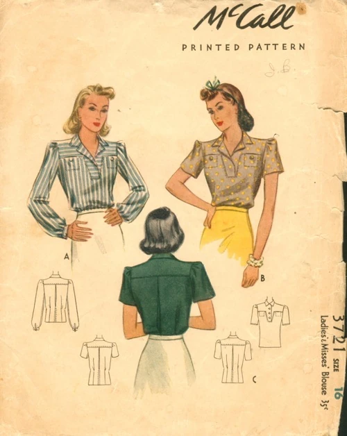 McCall 3721 | Vintage Sewing Patterns | Fandom
