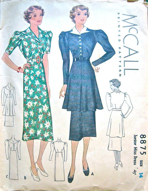 McCall 8875 | Vintage Sewing Patterns | Fandom