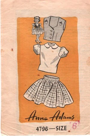 Anne Adams 4796 | Vintage Sewing Patterns | Fandom
