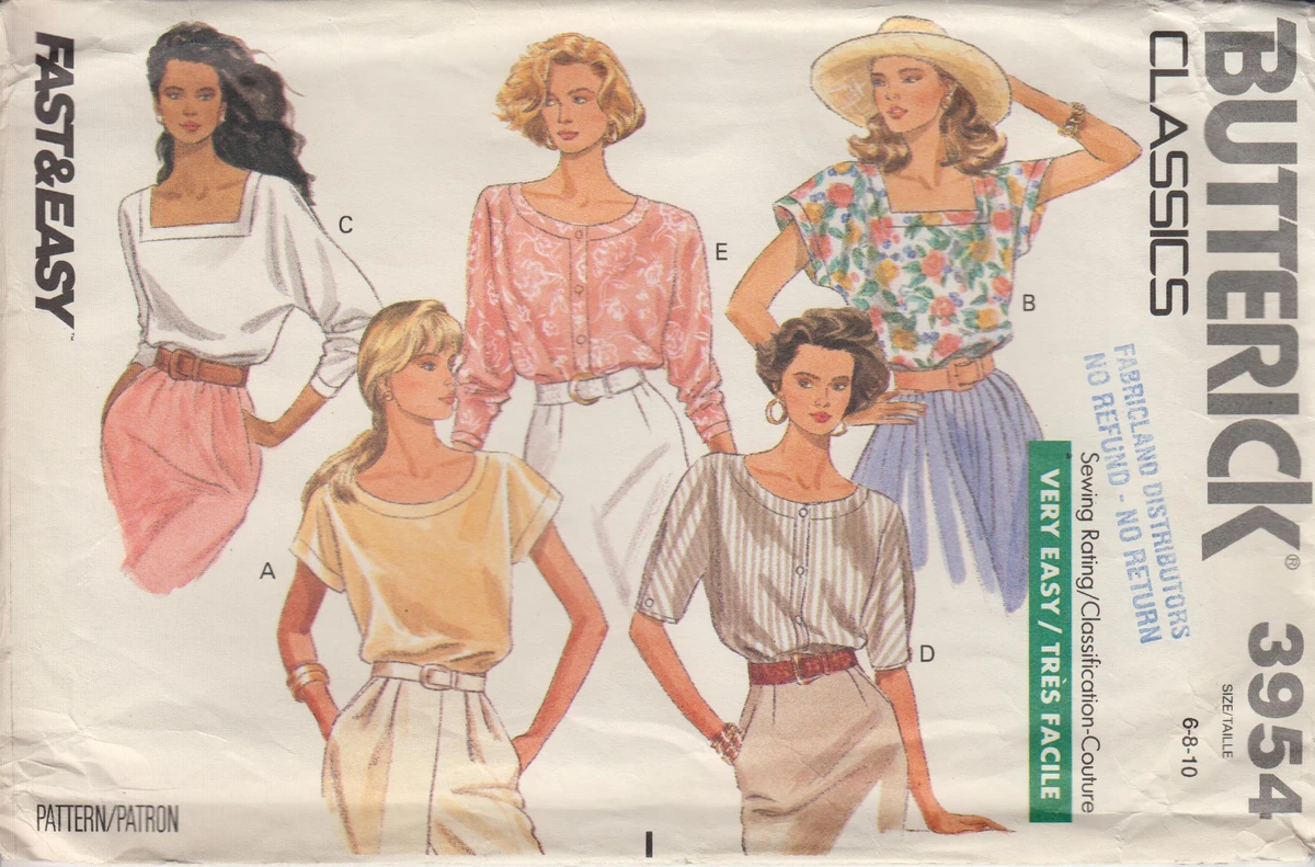 Butterick 3954 B | Vintage Sewing Patterns | Fandom
