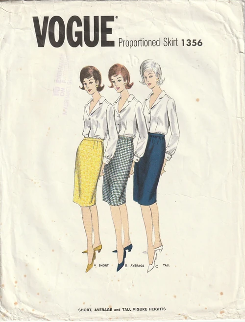 Vogue 1356 B | Vintage Sewing Patterns | Fandom