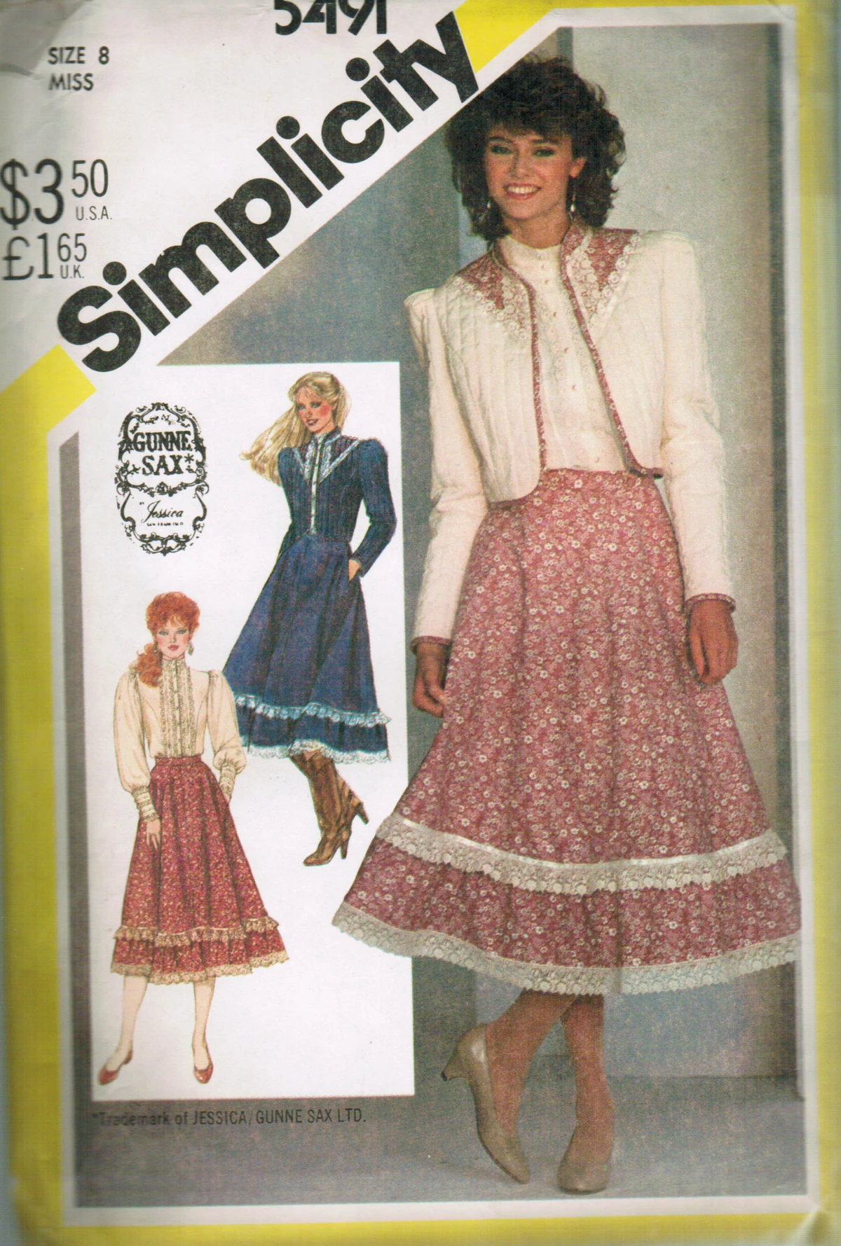 Simplicity 5491 | Vintage Sewing Patterns | Fandom