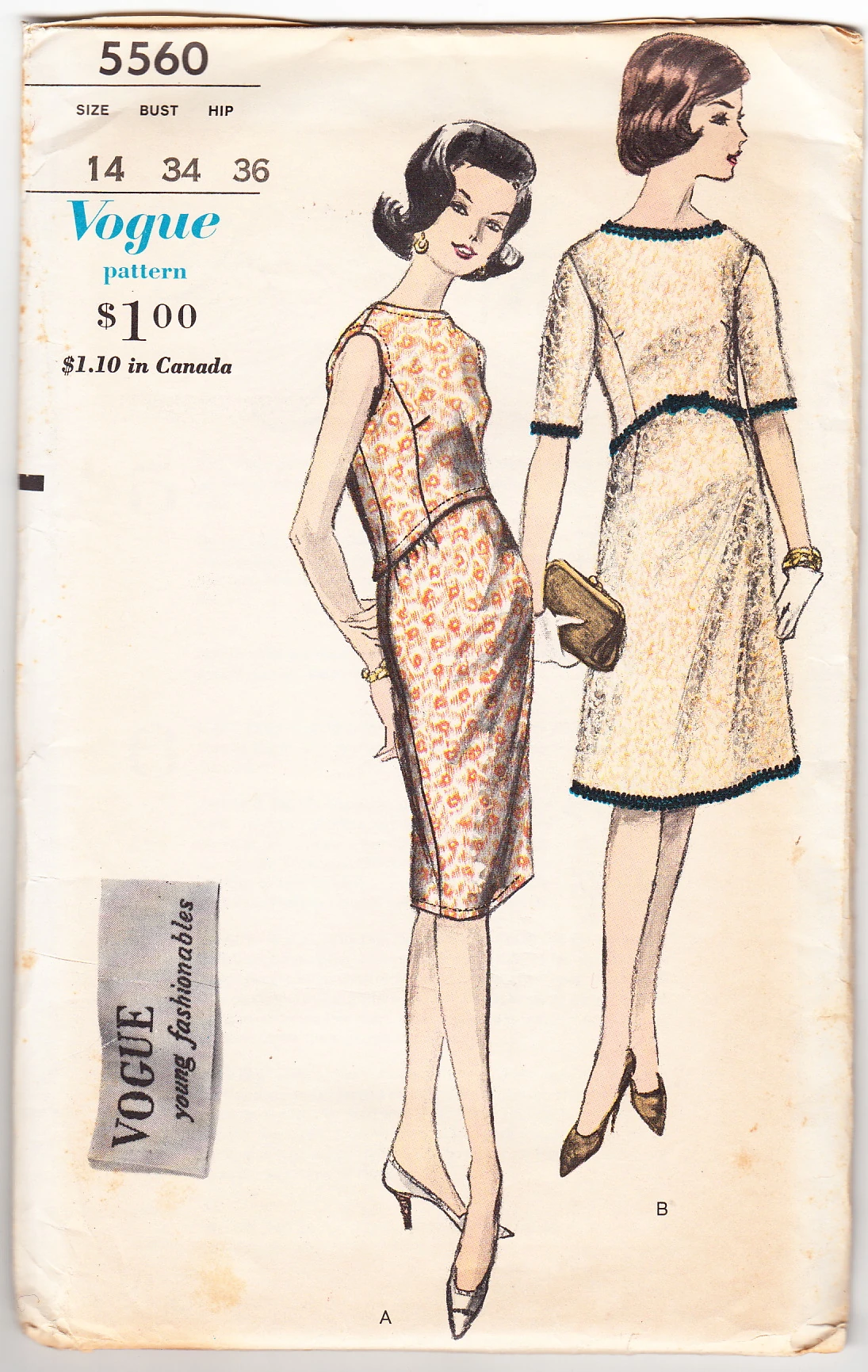 Vogue 5560 | Vintage Sewing Patterns | Fandom
