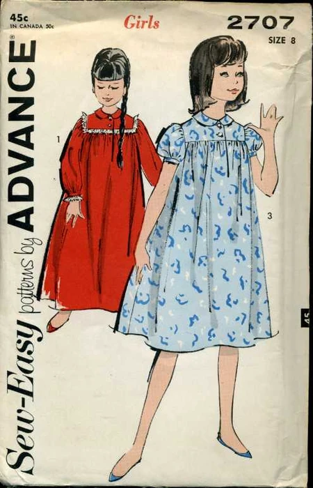 Advance 2707 | Vintage Sewing Patterns | Fandom