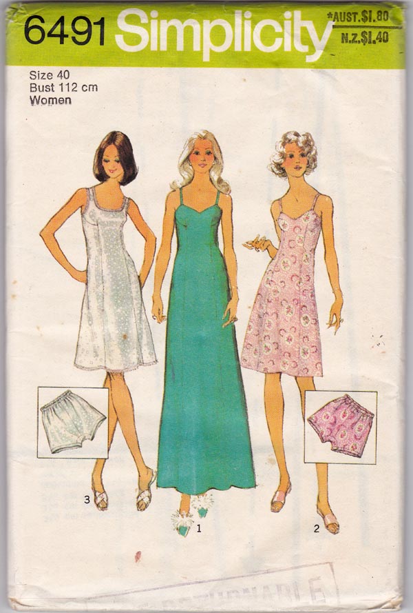 Simplicity 6491 A | Vintage Sewing Patterns | Fandom