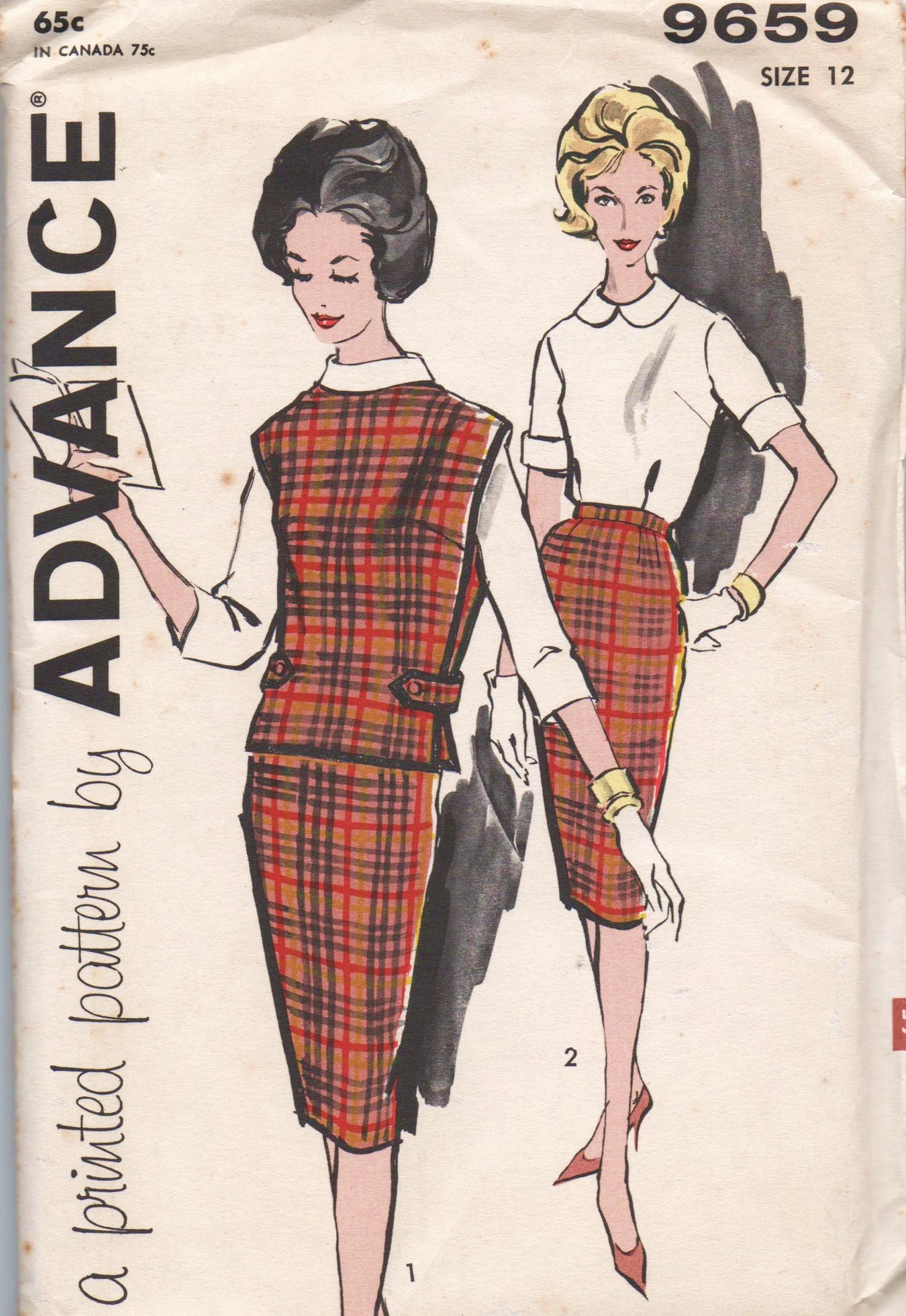Advance 9659 | Vintage Sewing Patterns | Fandom