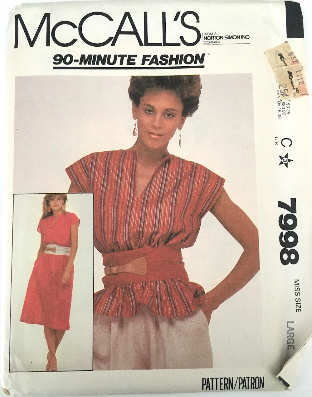 McCall's 7998 A | Vintage Sewing Patterns | Fandom