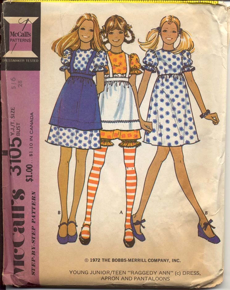 McCall's 3105 | Vintage Sewing Patterns | Fandom