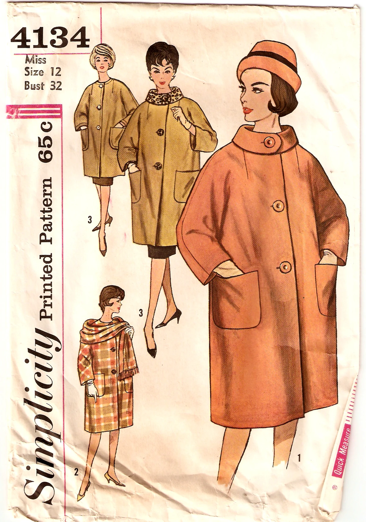 Simplicity 4134 A | Vintage Sewing Patterns | Fandom