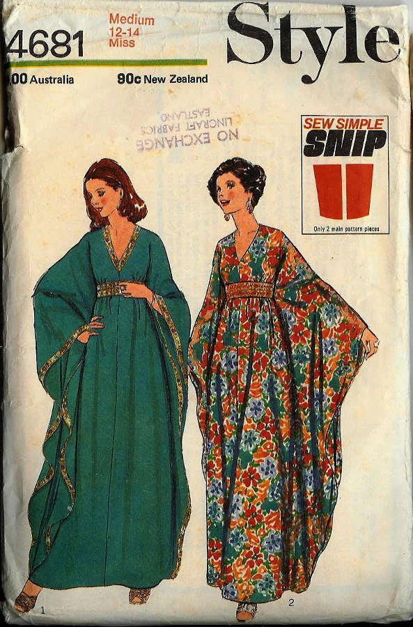 Style 4681 | Vintage Sewing Patterns | Fandom