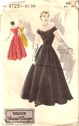 Vogue S-4125 | Vintage Sewing Patterns | Fandom