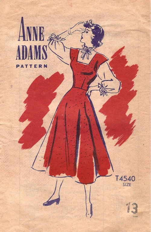 Anne Adams T4540 | Vintage Sewing Patterns | Fandom