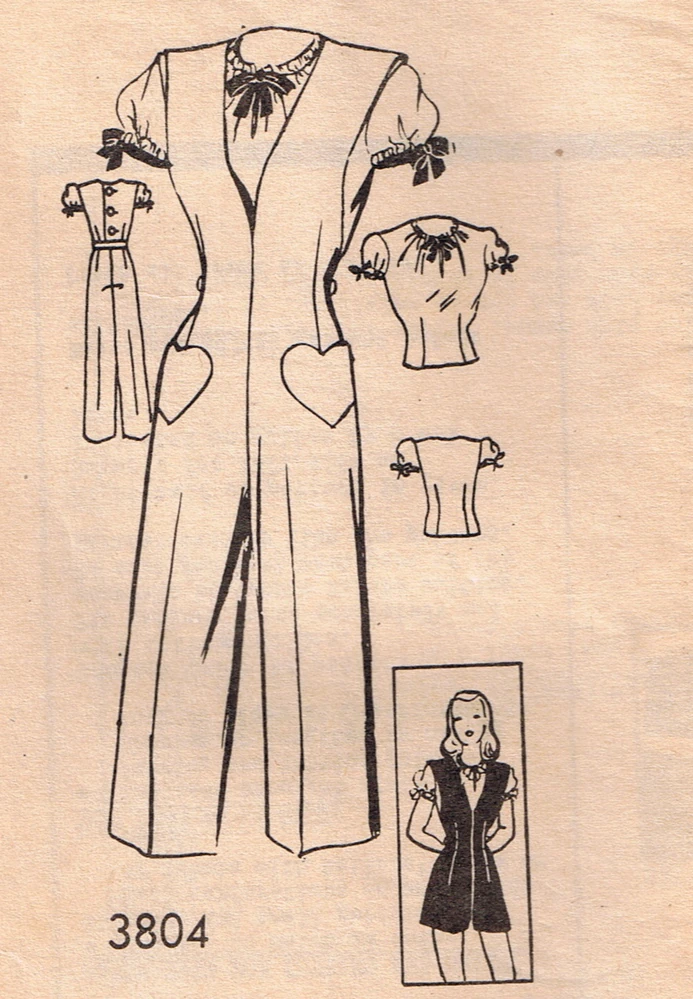 Mail Order 3804 | Vintage Sewing Patterns | Fandom