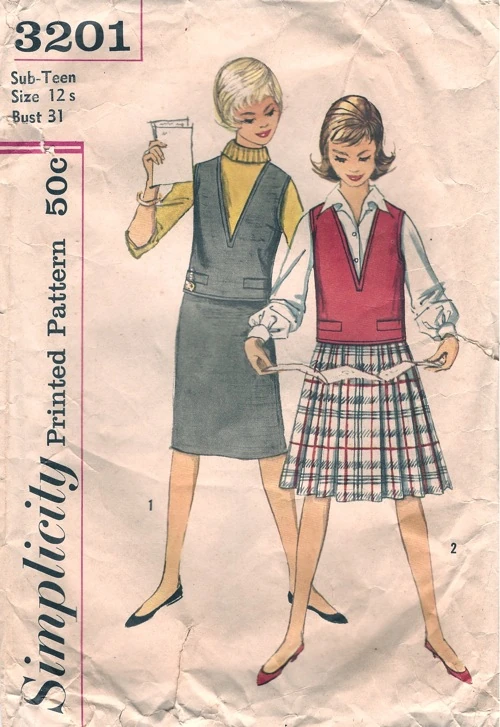 Simplicity 3201 A | Vintage Sewing Patterns | Fandom