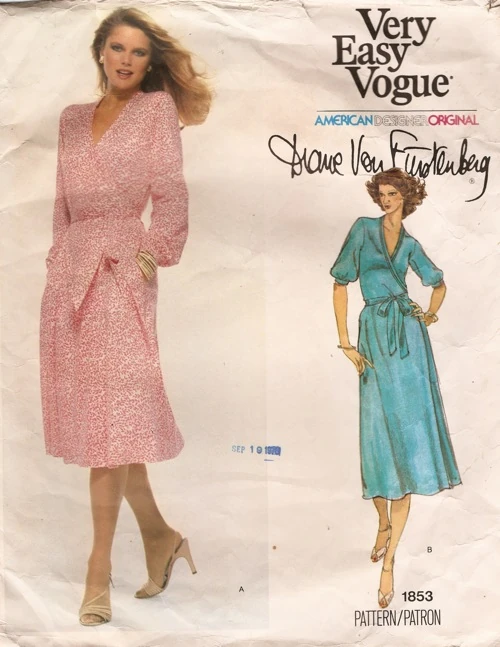 Vogue 1853 A | Vintage Sewing Patterns | Fandom