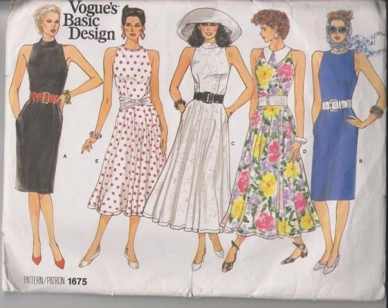 Vogue 1675 A | Vintage Sewing Patterns | Fandom